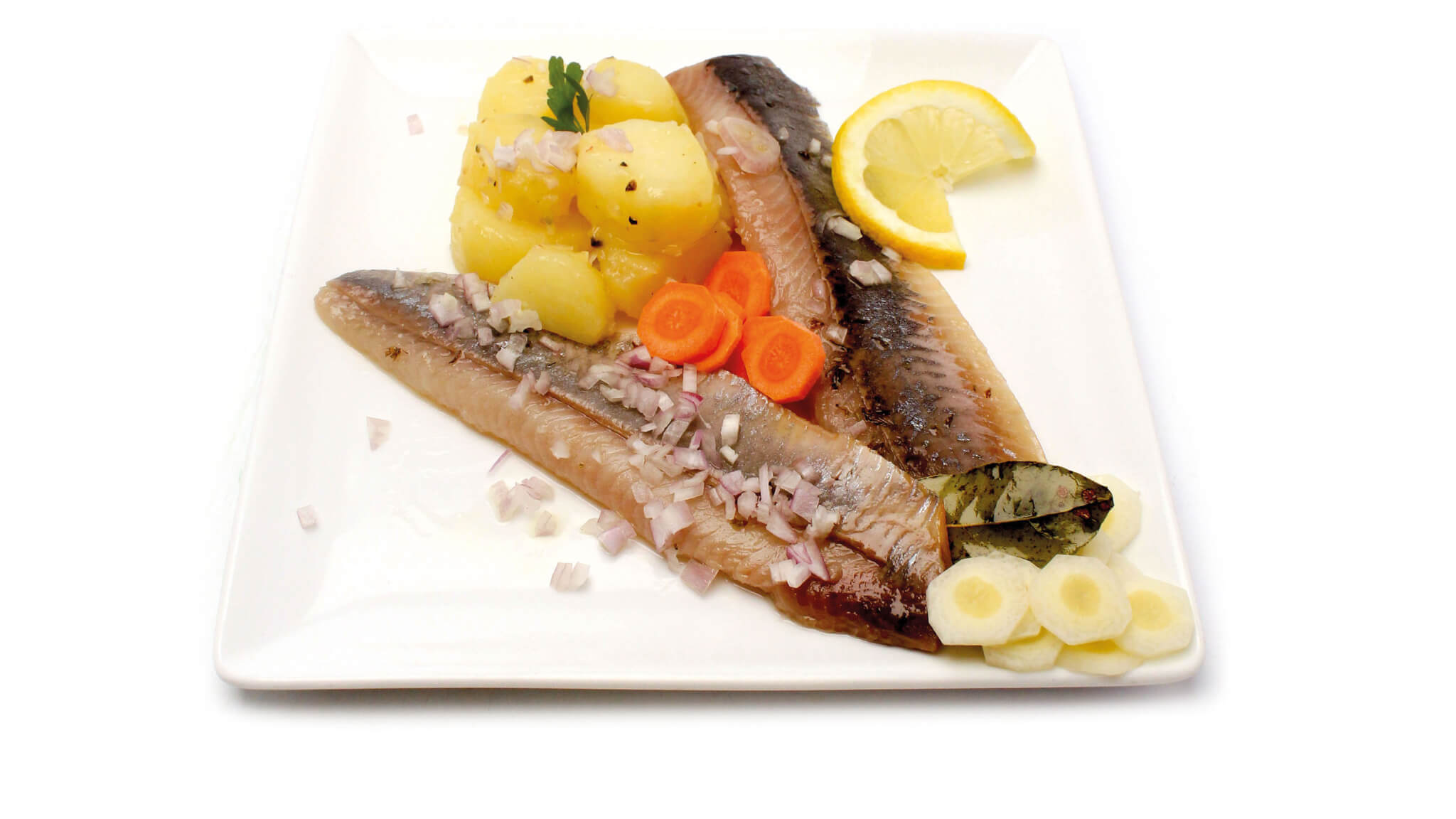 Filet de hareng Label Rouge pommes à l'huile